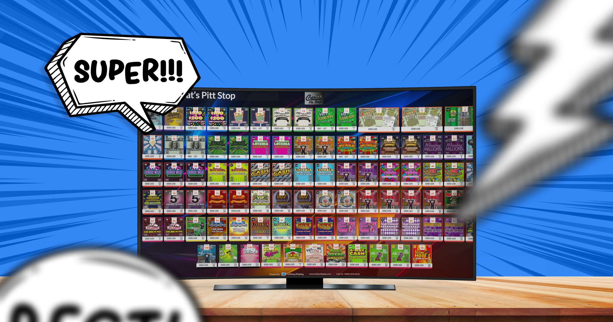Lottery Display - The remote is in your hand; control your... | Facebook