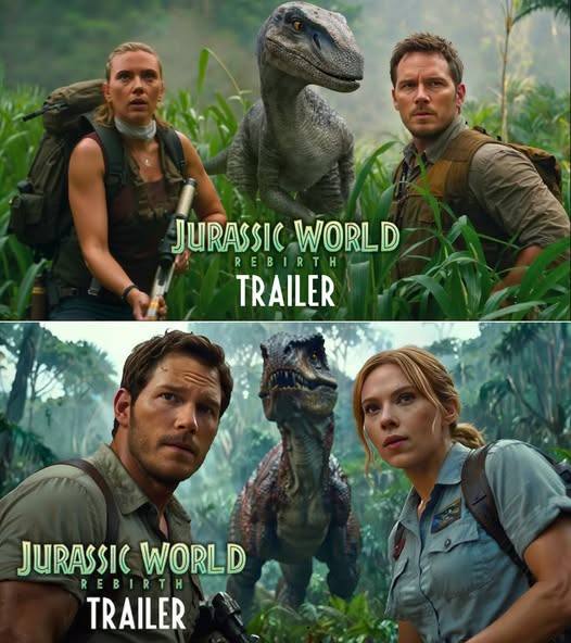 I Love - Jurassic World: Rebirth – First Trailer (2025) Chris Pratt ...