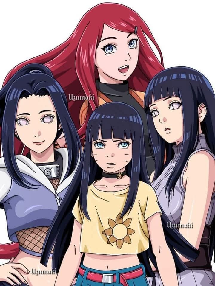 We Hyuga And Uzumaki Girls ☀️🌹 Welovehyugahinata Hinata Hinatahyuga