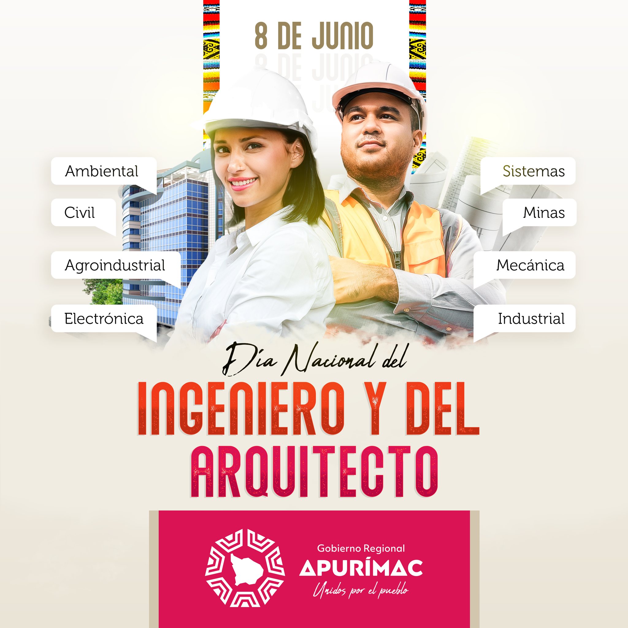 Gobierno - #8deJunio | 👷🇵🇪 FELIZ DÍA DEL INGENIERO Y ARQUITECTO PERUANO ...