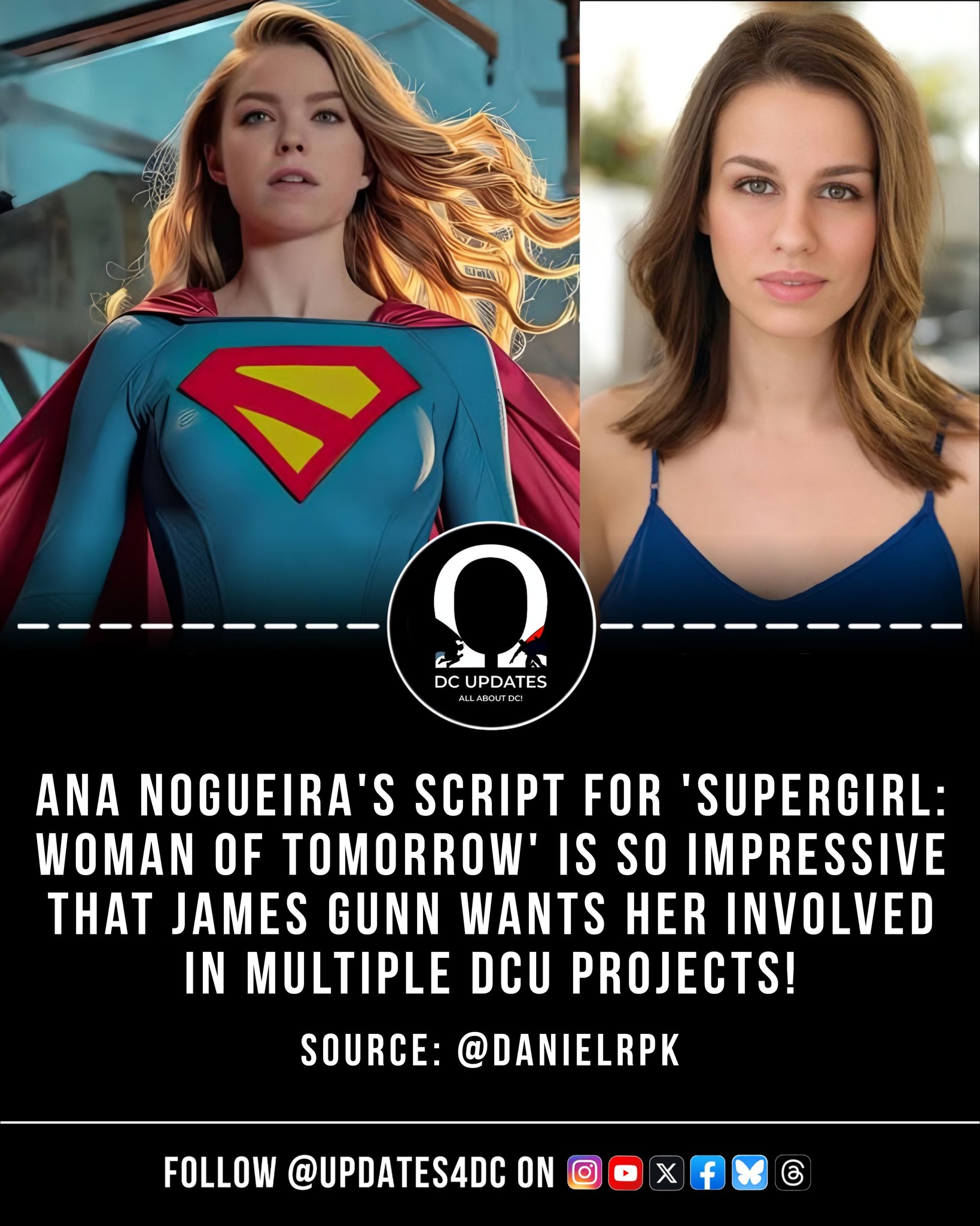 Dc Ana Nogueiras Script For Supergirl Woman Of Tomorrow Is So
