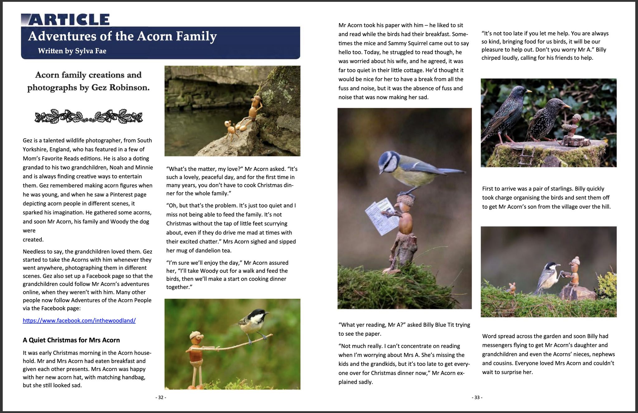 The Acorn family are... - Adventures of the Acorn People