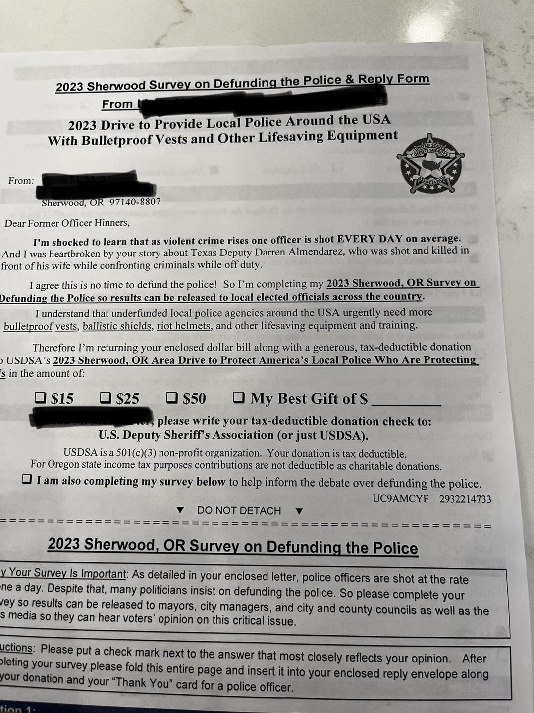 ⚠️ Scam Warning ⚠️ It Appears Sherwood Police Department Facebook