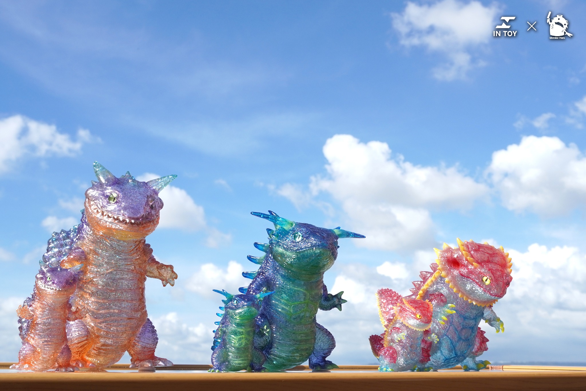 In Toy 超獸 Mini Sofubi 除了一般的基本款以外 每次現場活動都會特地準備活動限定隱藏版