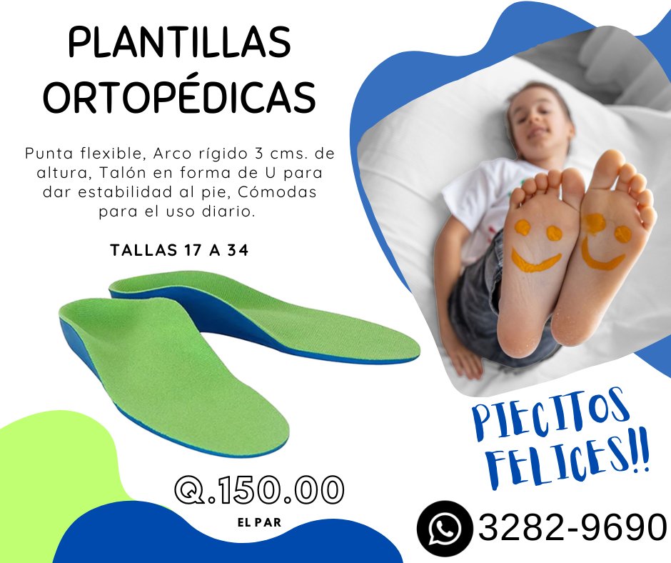 Green No Mas Piecitos Planos 🫶🦶 Plantillas OrtopÉdicas