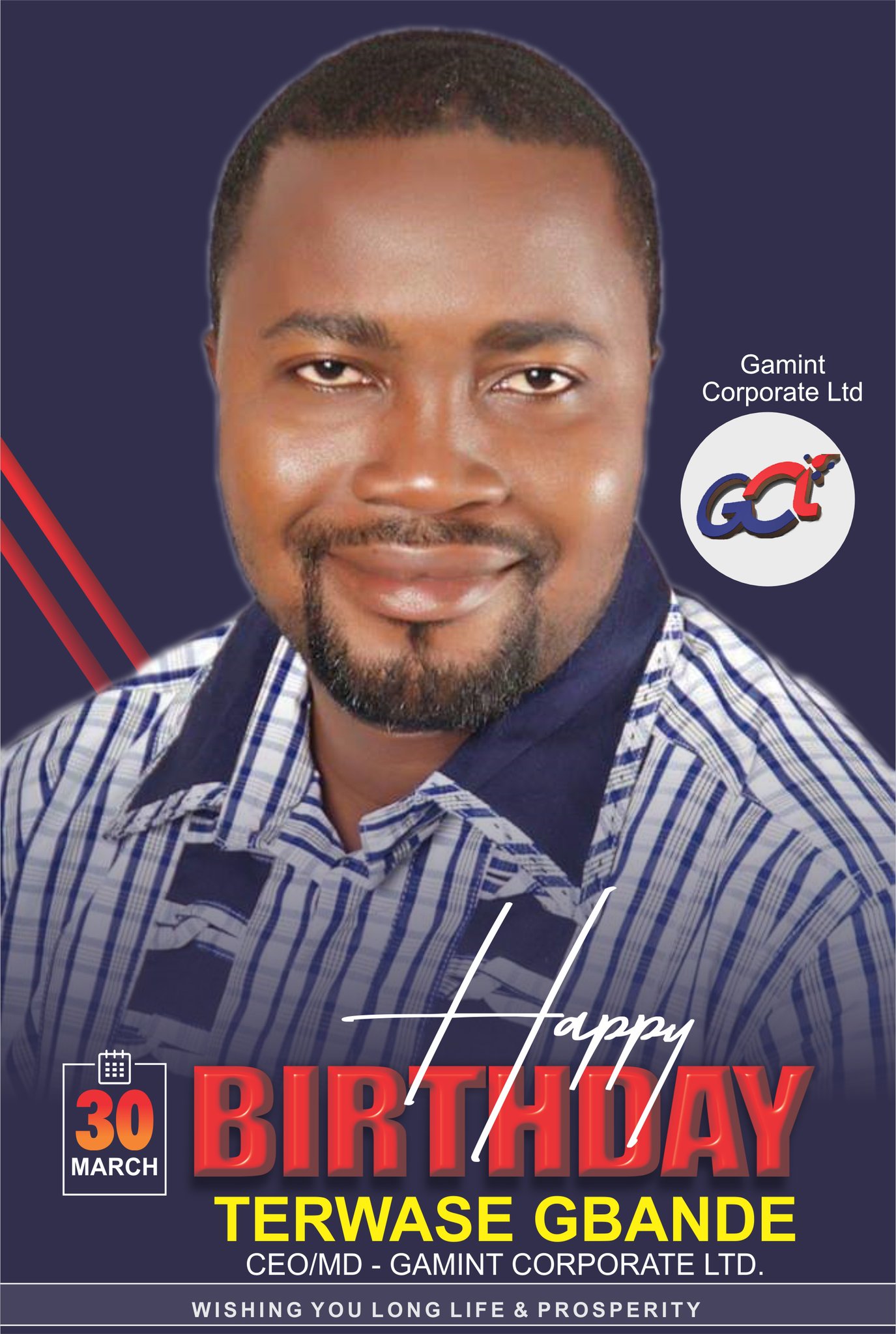 Happy Birthday To Our Ceo Md Gamint Corporate Ltd Facebook