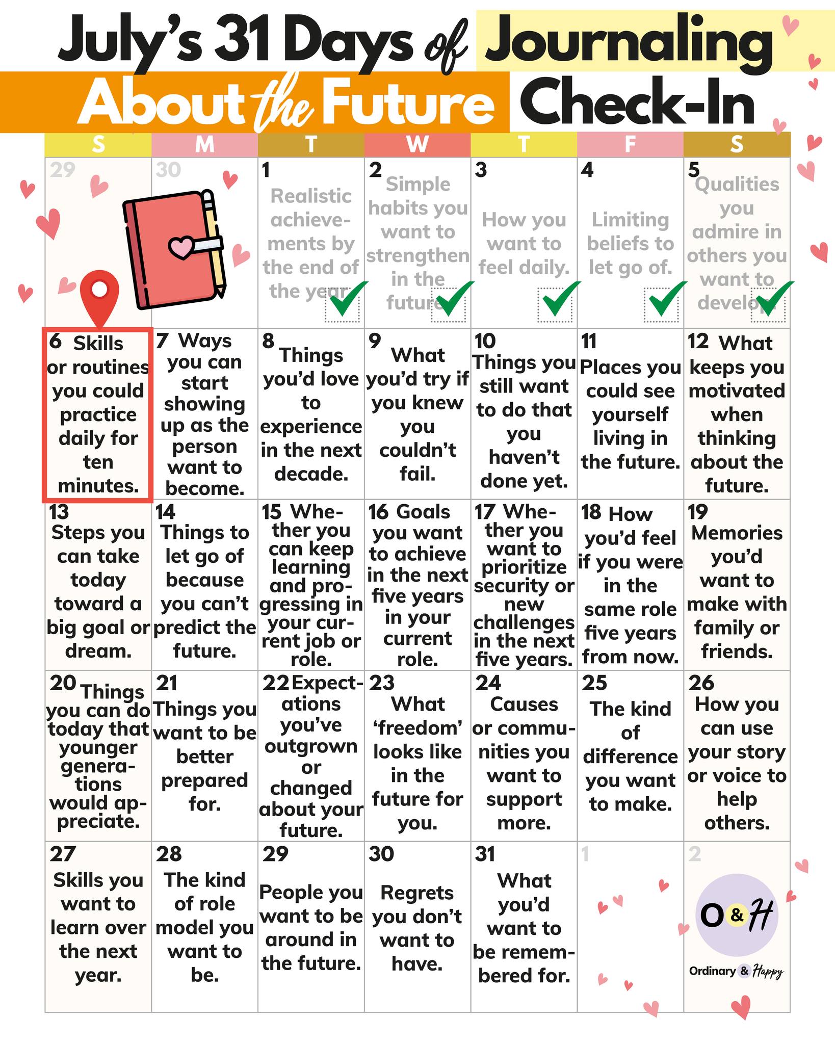 Ordinary - We were so excited to share our 31 days of journaling about ...