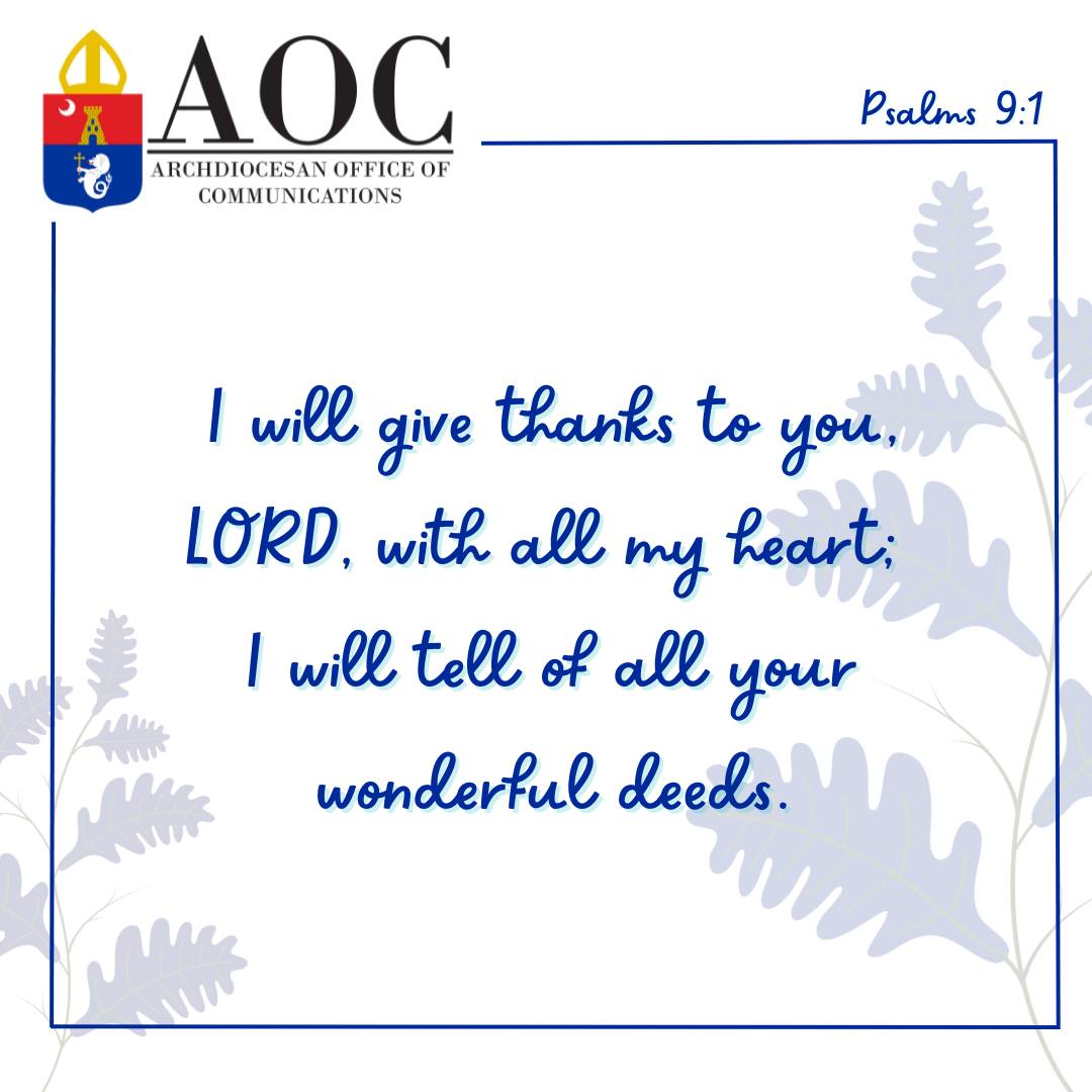 VERSE... - Archdiocese of Manila - Office of Communications