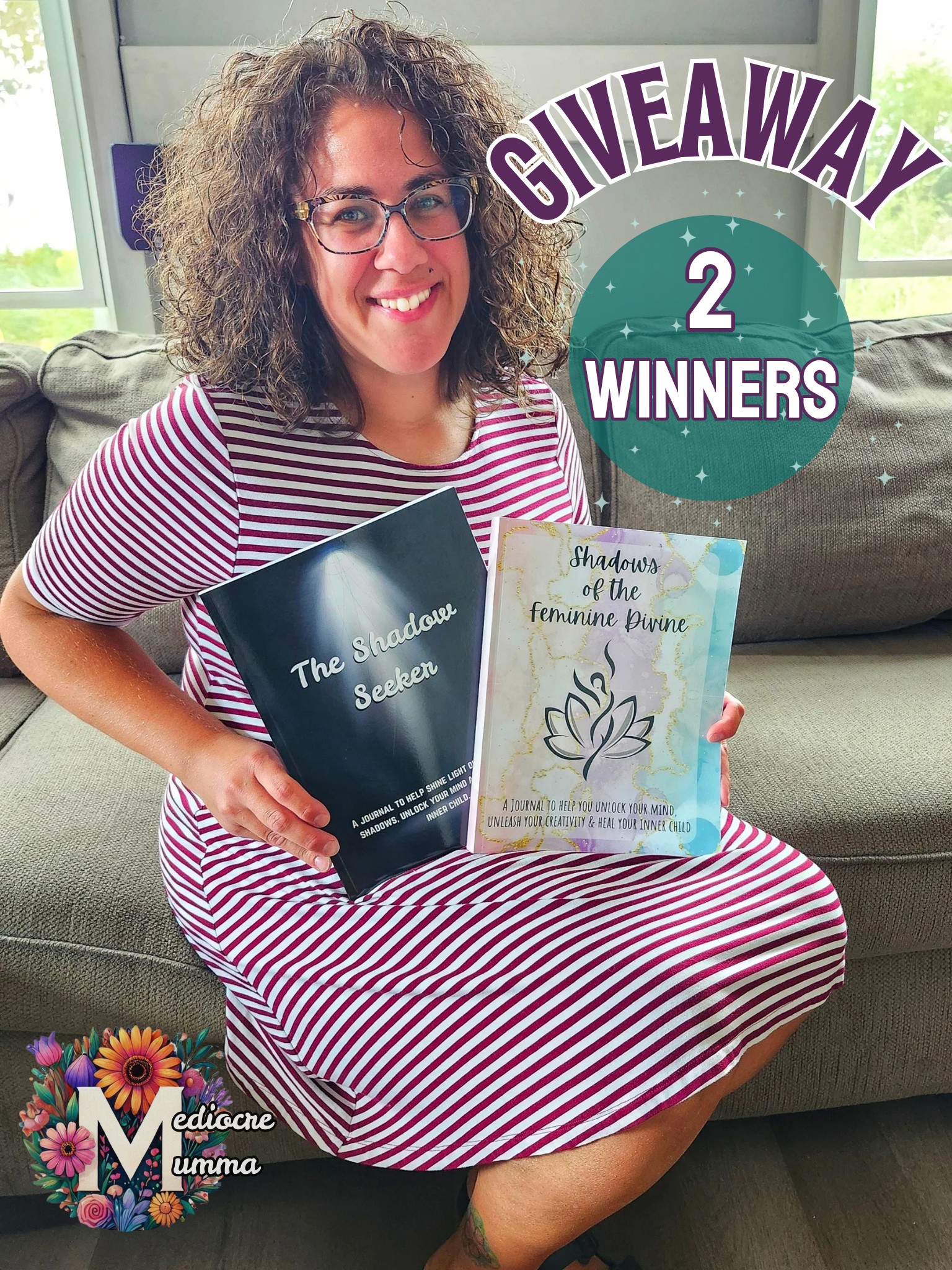 Mediocre - 𝗦𝗵𝗮𝗱𝗼𝘄 𝗝𝗼𝘂𝗿𝗻𝗮𝗹 𝗚𝗶𝘃𝗲𝗮𝘄𝗮𝘆! Two winners. Two journals. 🖤 Here’s ...