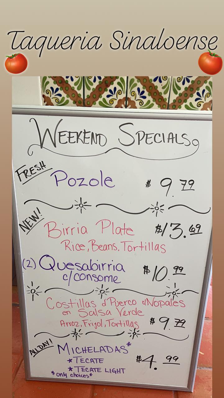 Taqueria Sinaloense Pd Palm Desert Ca