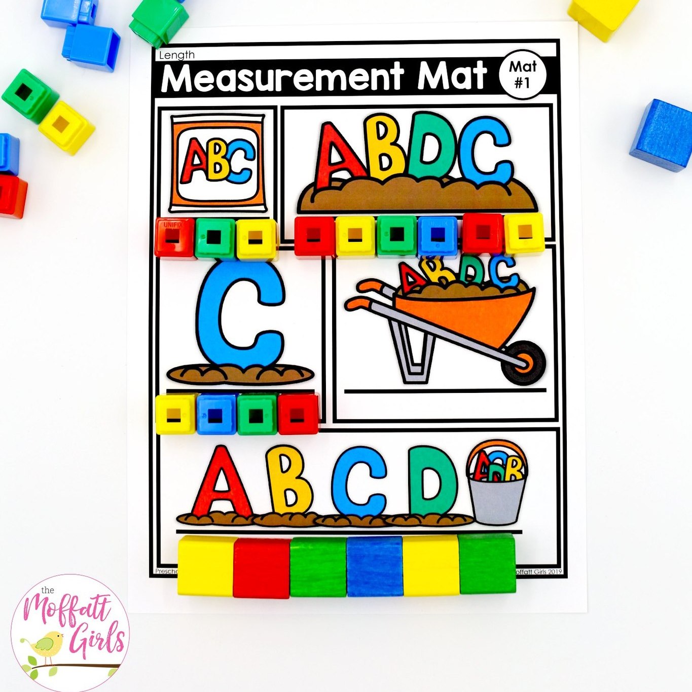 🟥🟧🟨🟩 Simple Measurement Mats are... - The Moffatt Girls