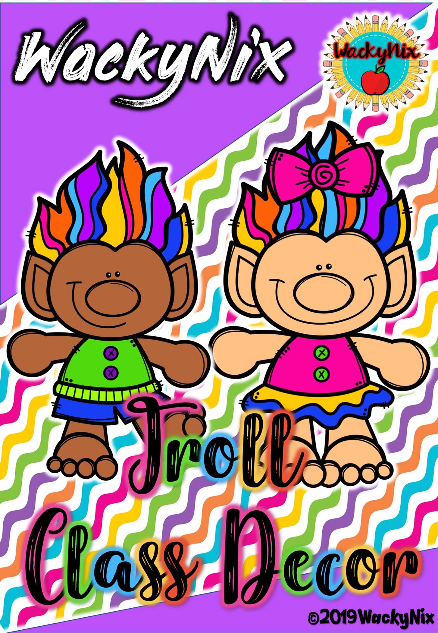 WackyNix - New! WackyNix Troll Class Decor. Available in... | Facebook