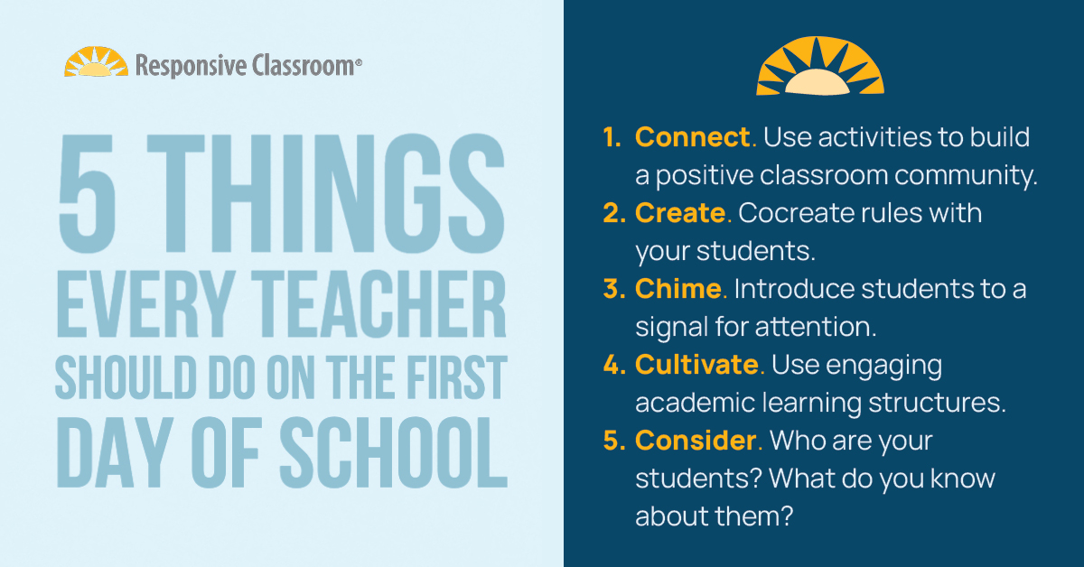 The best way to support your new... - Responsive Classroom