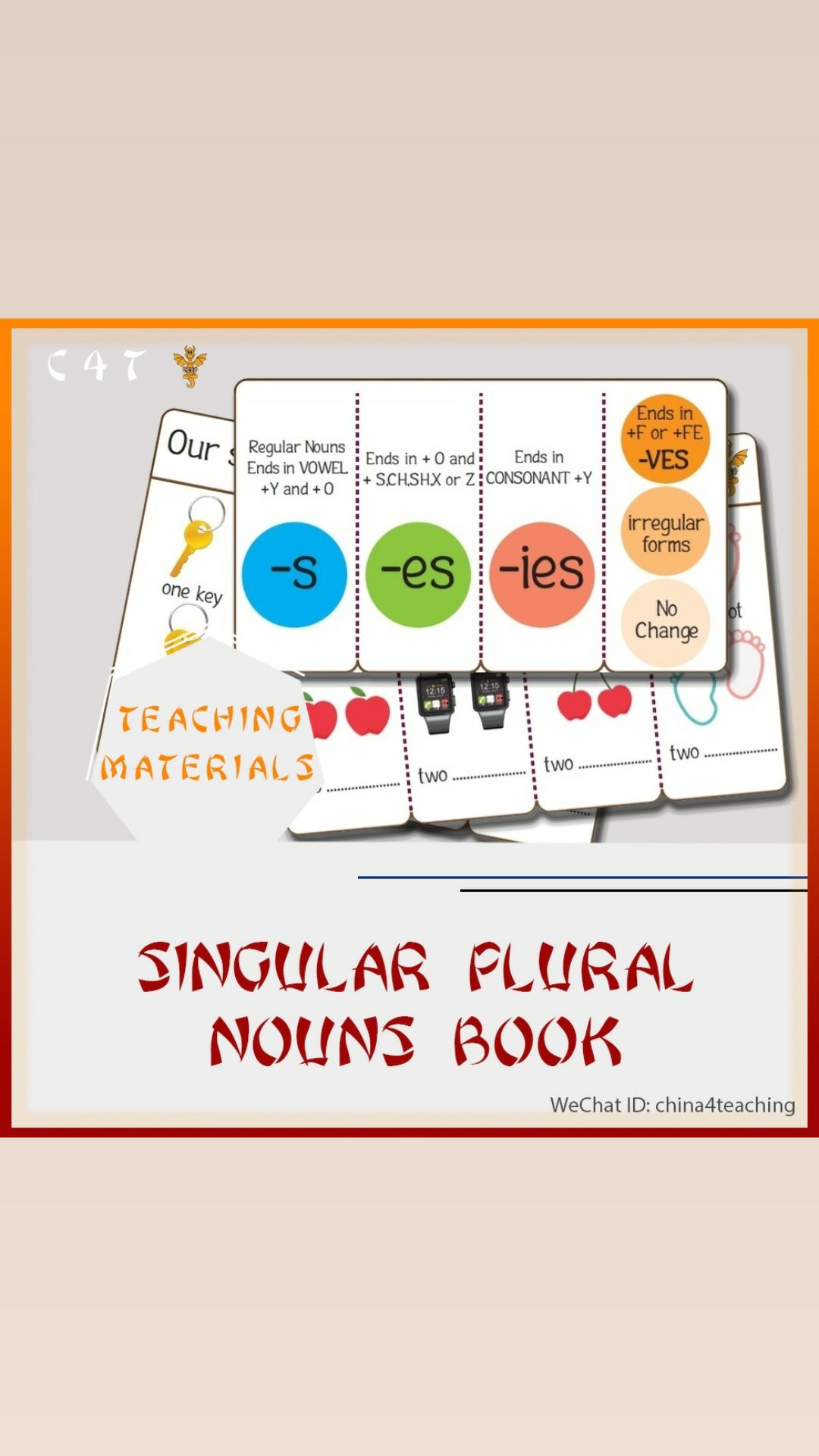 How to Teach - 🔥SINGULAR AND PLURAL NOUNS🔥 ⠀ 📌REGULAR...