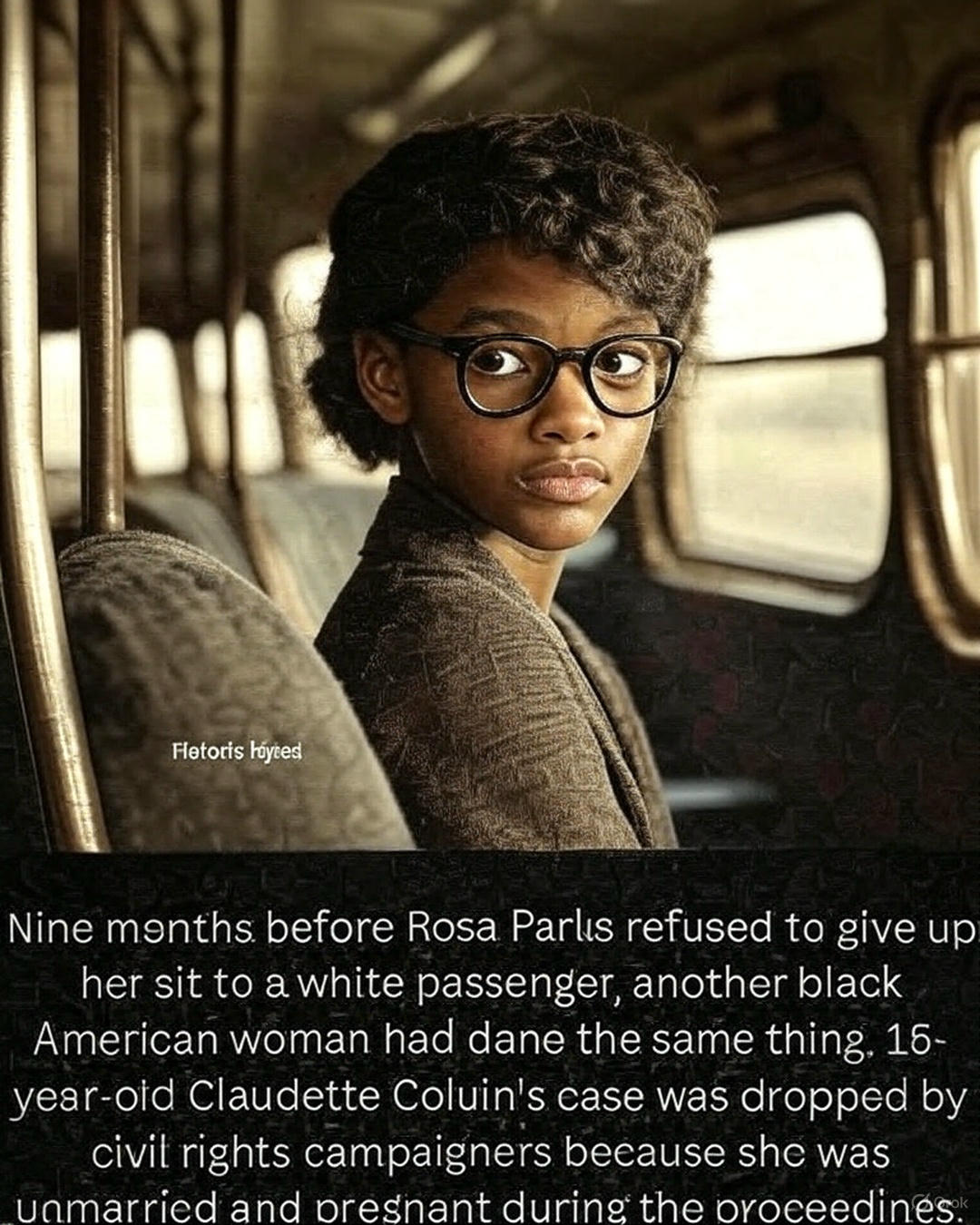 Rare History World | On March 2, 1955, Claudette Colvin, a 15-year-old ...