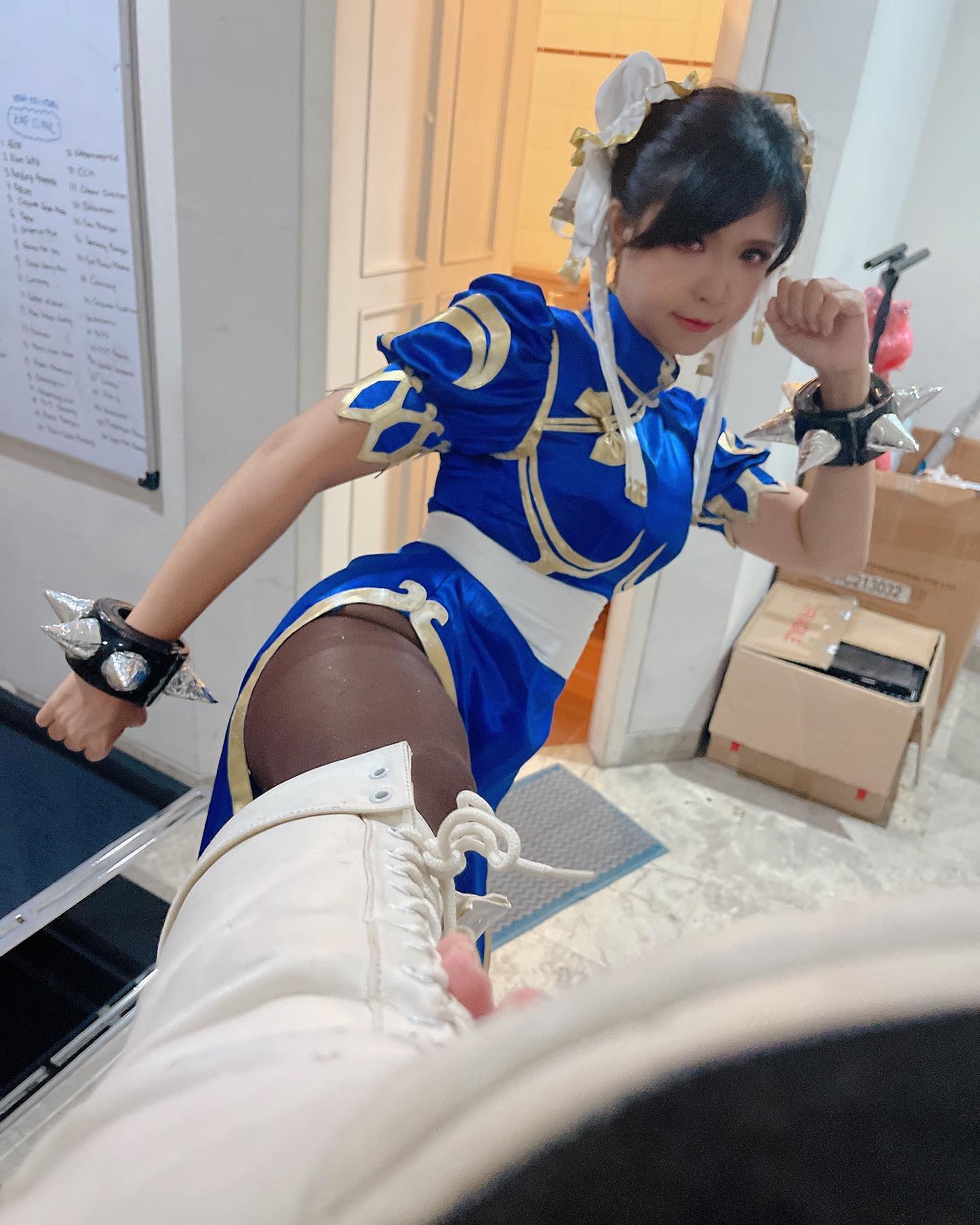 Narita Cosplay Chun Li Round 2~ Bentar Lagi Live Di