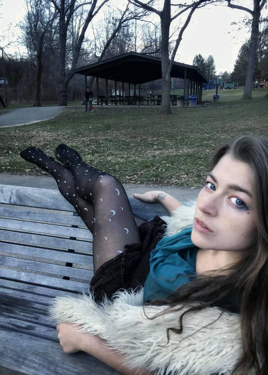 Nylon Angels Amelia W Pantyhose Sheer Black Silky