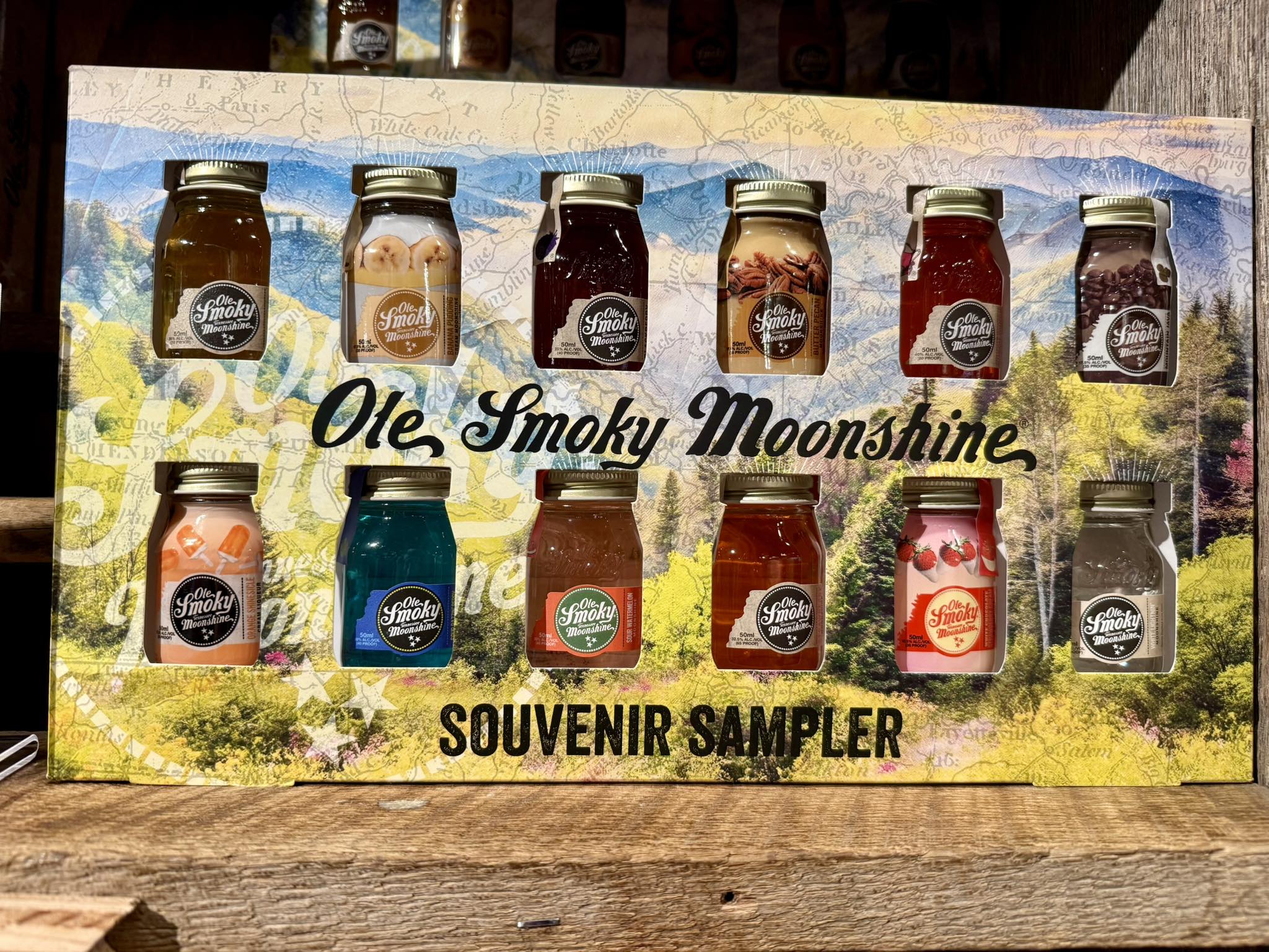 Gatlinburg Ole Smoky Is Selling Souvenir Samplers For 49 95 Anyone