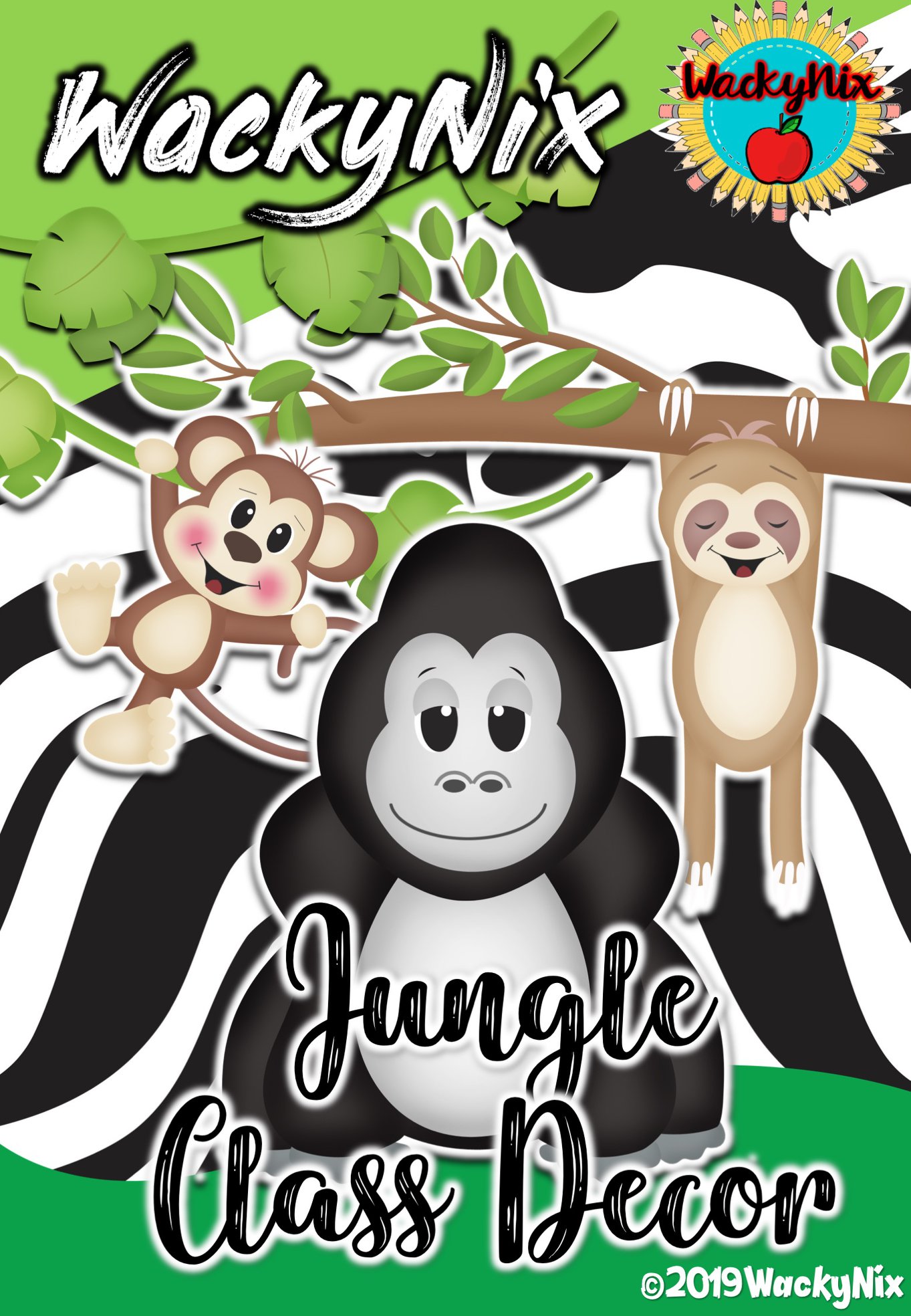 WackyNix - New! WackyNix Jungle Class Decor. Available in... | Facebook