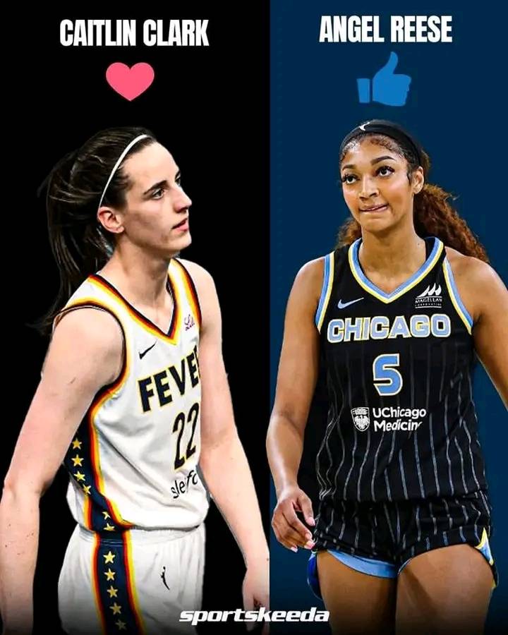 𝐶.𝐶𝑙𝑎𝑟𝑘.22 - Caitlin Clark or Angel Reese — who gets your vote? Hit ️ ...