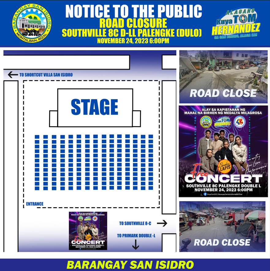 𝗧𝗥𝗔𝗙𝗙𝗜𝗖 𝗔𝗗𝗩𝗜𝗦𝗢𝗥𝗬 Barangay San Isidro Montalban 0717
