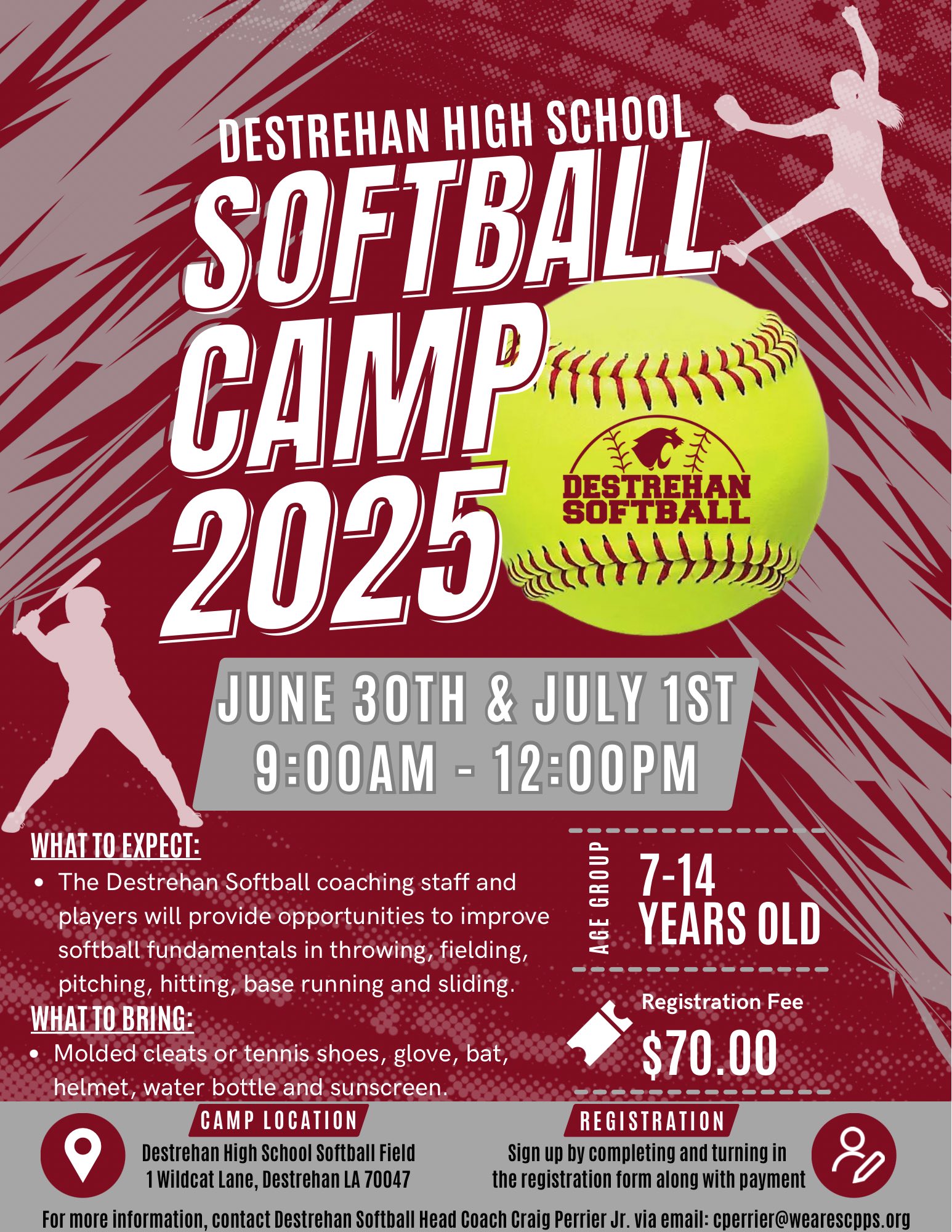 Destrehan High School Softball - Happy #softballsunday 🥎🐾 All of our ...