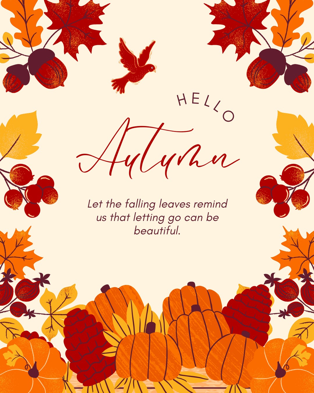 Autumn - Hello Autumn – the season of golden warmth and peace.🍂🍁🍂 ...