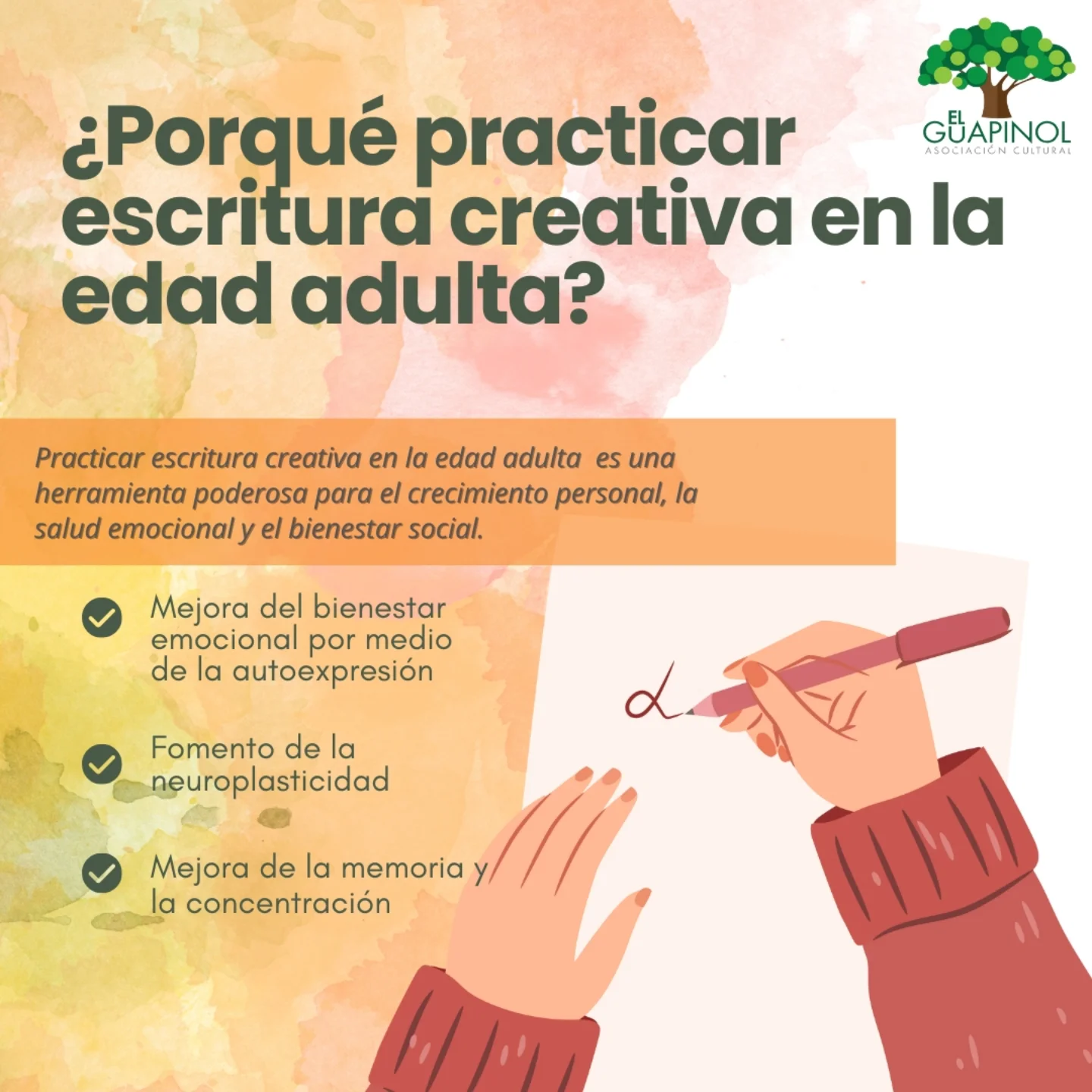 Asociación - La práctica de la escritura creativa en edad adulta ...