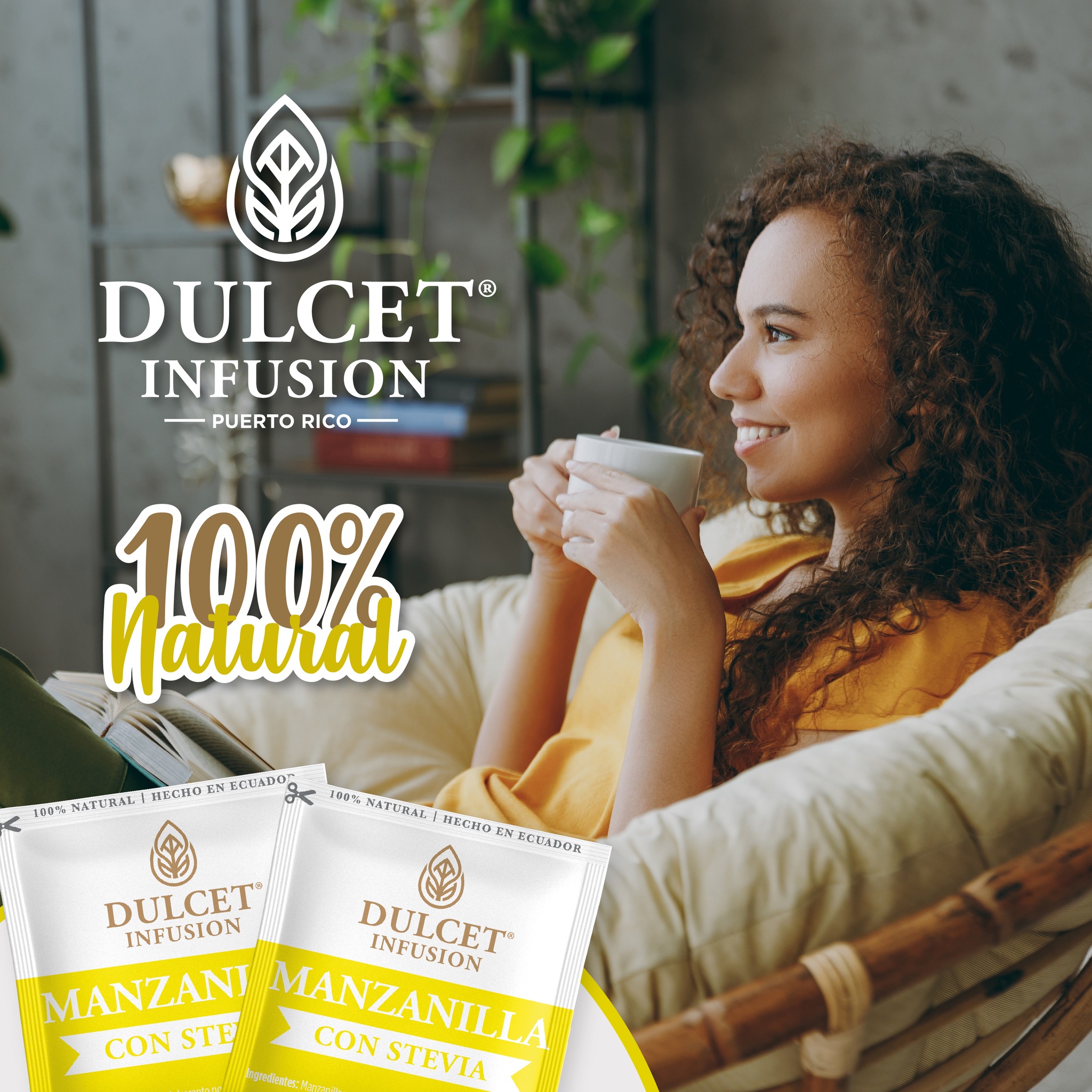 🌼 Manzanilla Con Stevia 🌼 Dulcet Infusion Puerto Rico