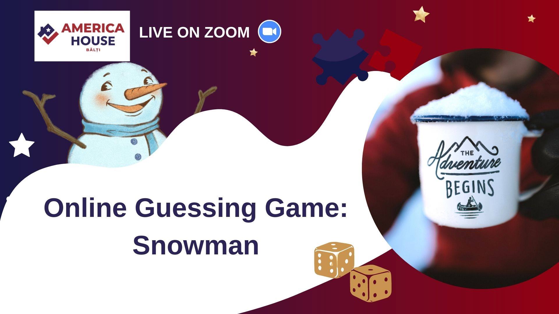 Online Guessing Game: Snowman