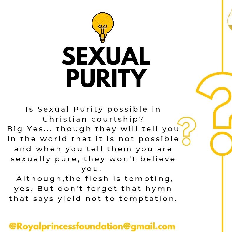 Royal Princess Sexual Purity Can Be Acheived During