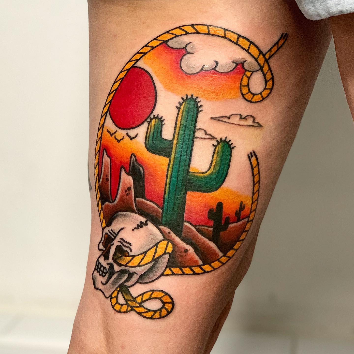 Traditional Western Tattoo 0358