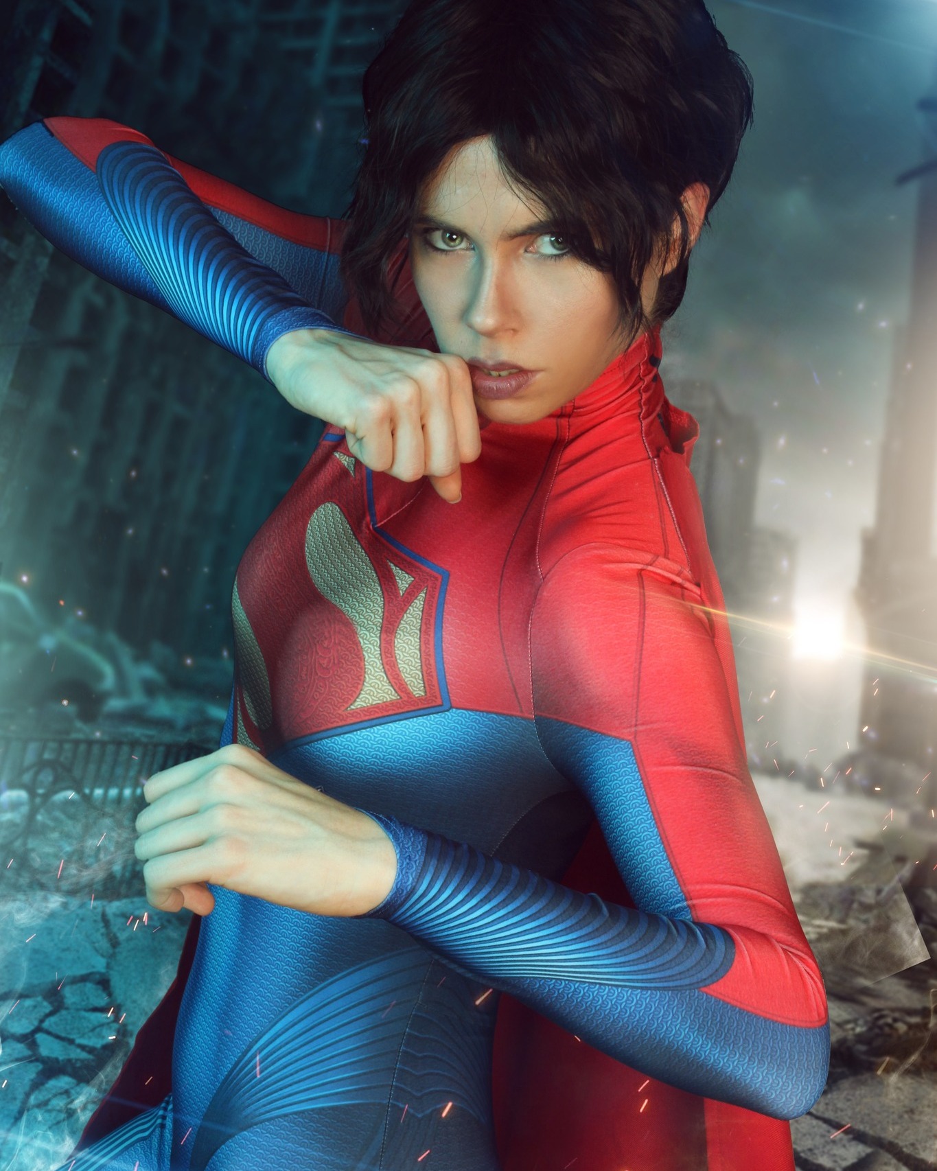 Cosplayclans • The Flash Flashpoint Supergirl • 💞you Facebook 7431