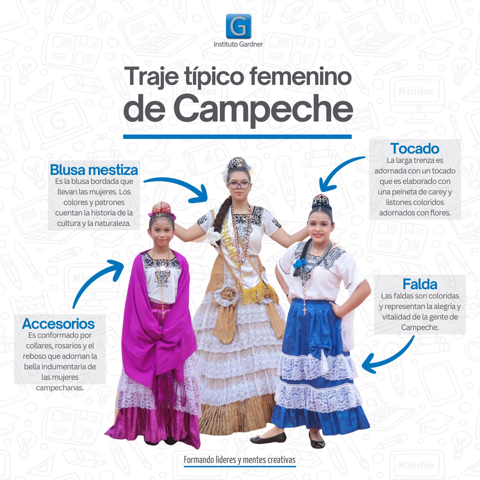 El Traje Típico De Campeche Es Una Instituto Gardner Facebook 8108
