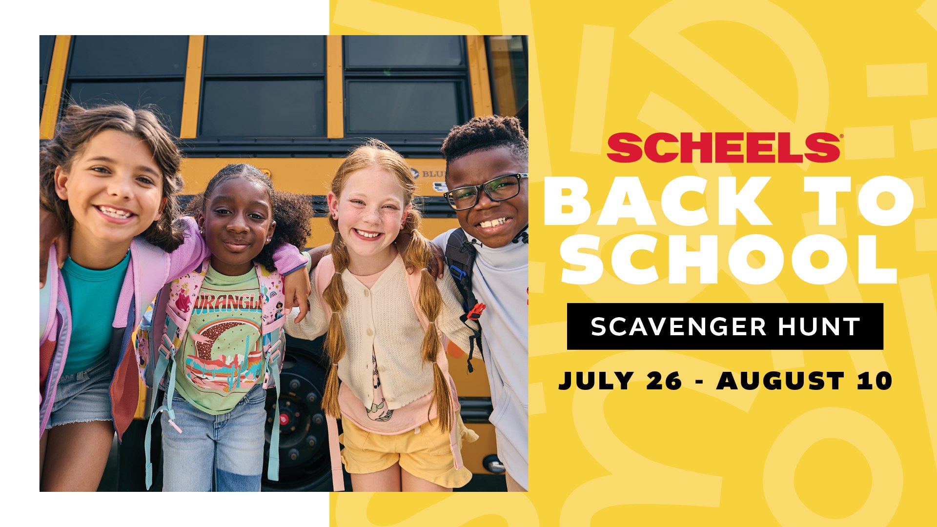 Back to School Scavenger Hunt