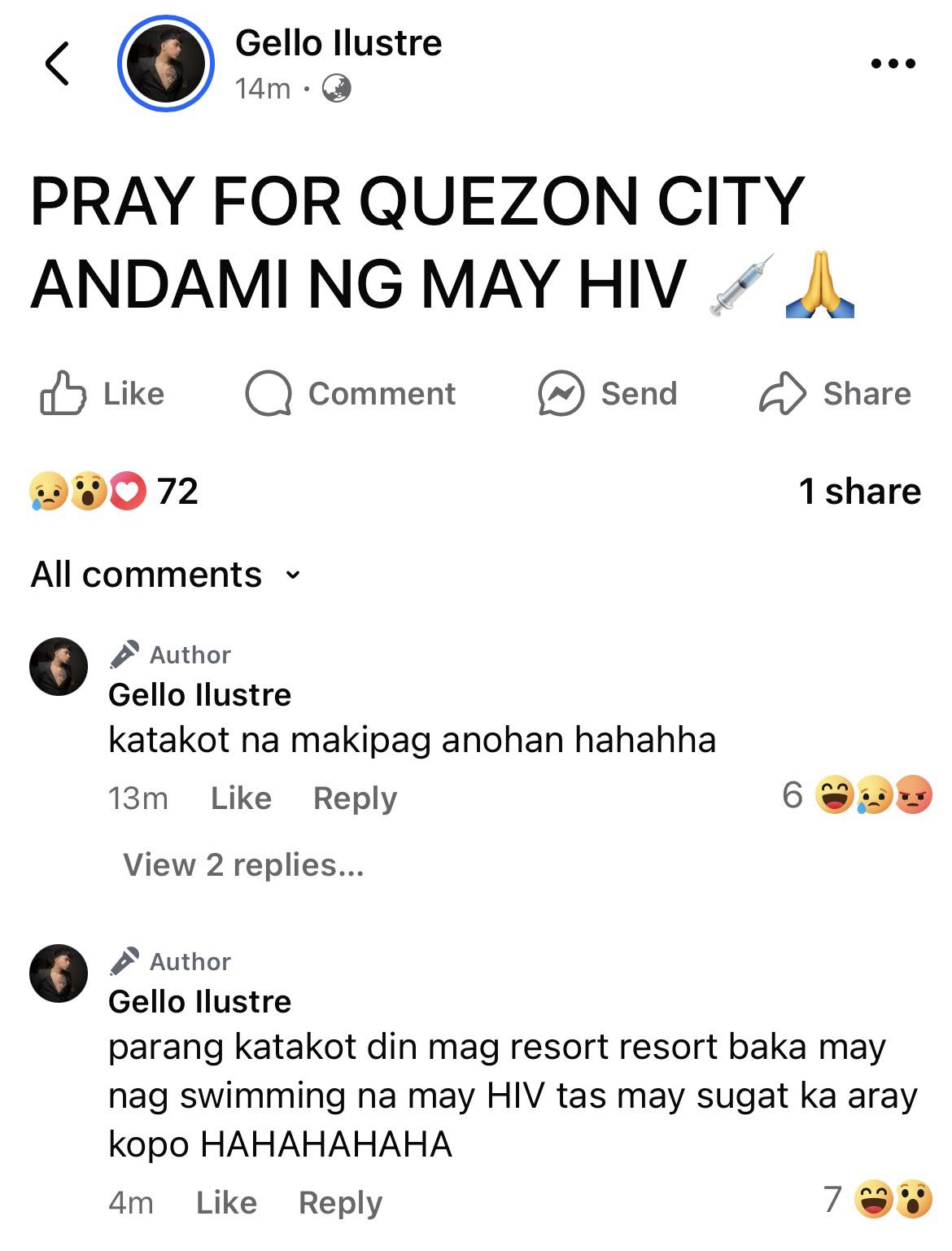 Ambu Give Sana Kita Ng Pass Kasi Pogi Ka At Malaki Tite Mo Pero Dahil Sa Mga Katulad Mo Kaya