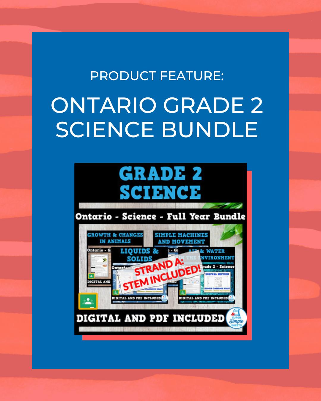 Our Grade 2 Science Bundle has been... - Super Simple Sheets