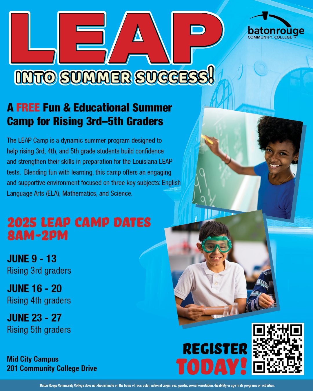 Baton - #MyBRCC invites rising 3rd, 4th, and 5th graders to join us for ...
