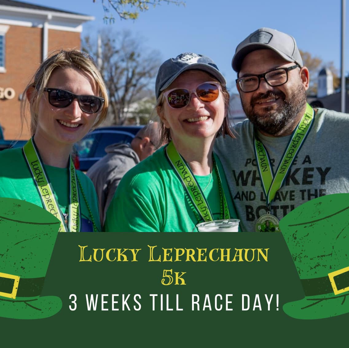 "🏃‍♂️🍀 Three weeks until Lucky... - Lucky Leprechaun 5K | Facebook