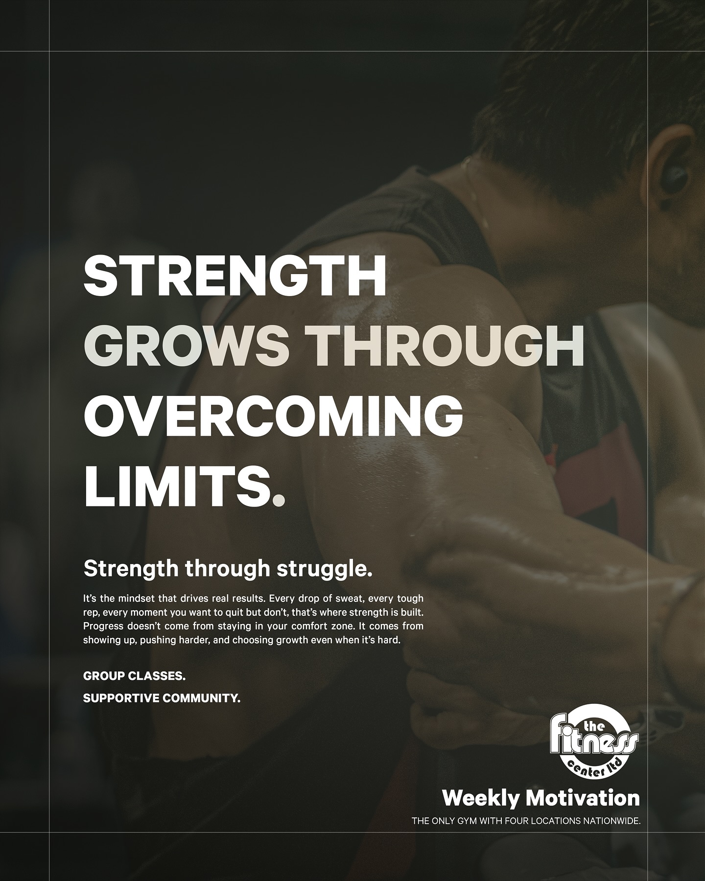 The Fitness - Limits aren’t walls, they’re starting lines. Push past ...