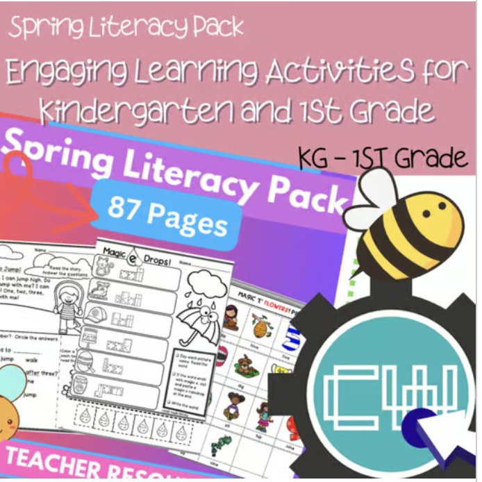 Spring Literacy Pack:Engaging... - Creative Worksheets | Facebook