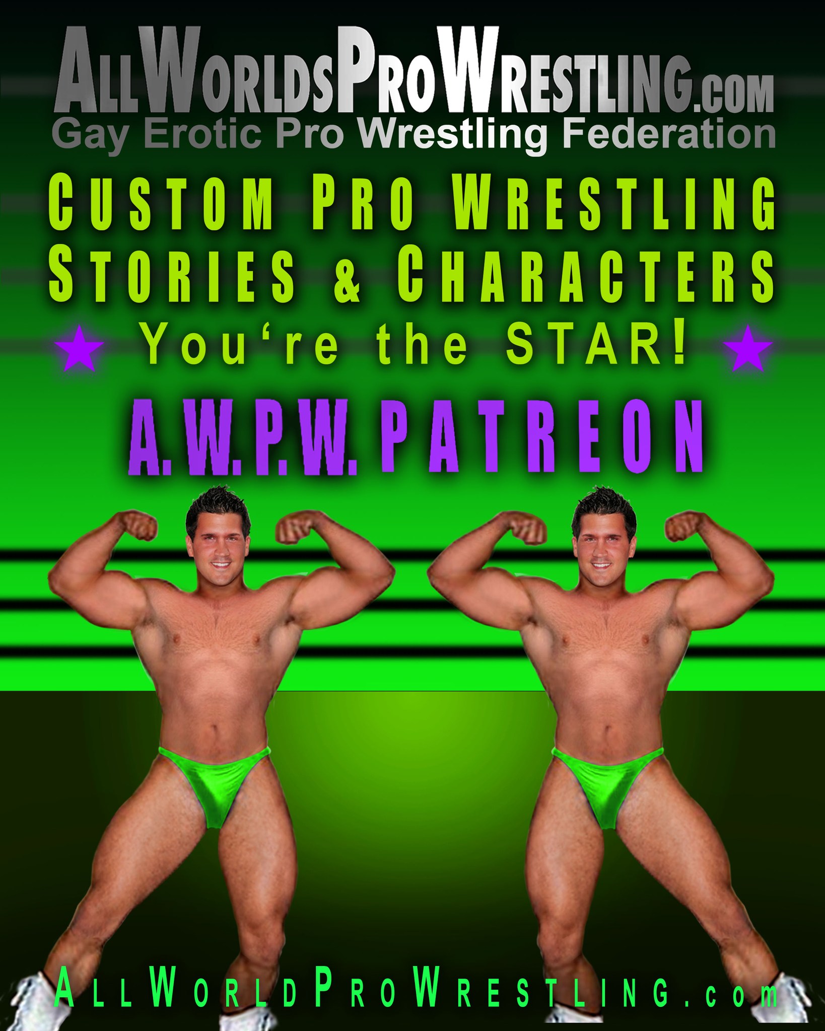 Custom Artwork And Gay Wrestling All World Pro Wrestling Facebook