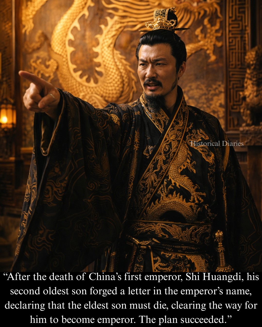 After the death of Qin Shi Huang, the... - Historical Diaries | Facebook