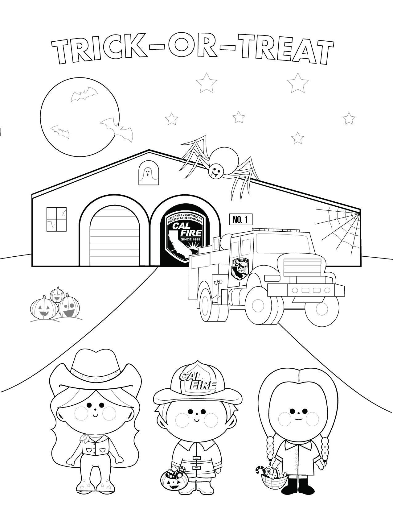 CAL FIRE - In search of a fun Halloween prep activity for...