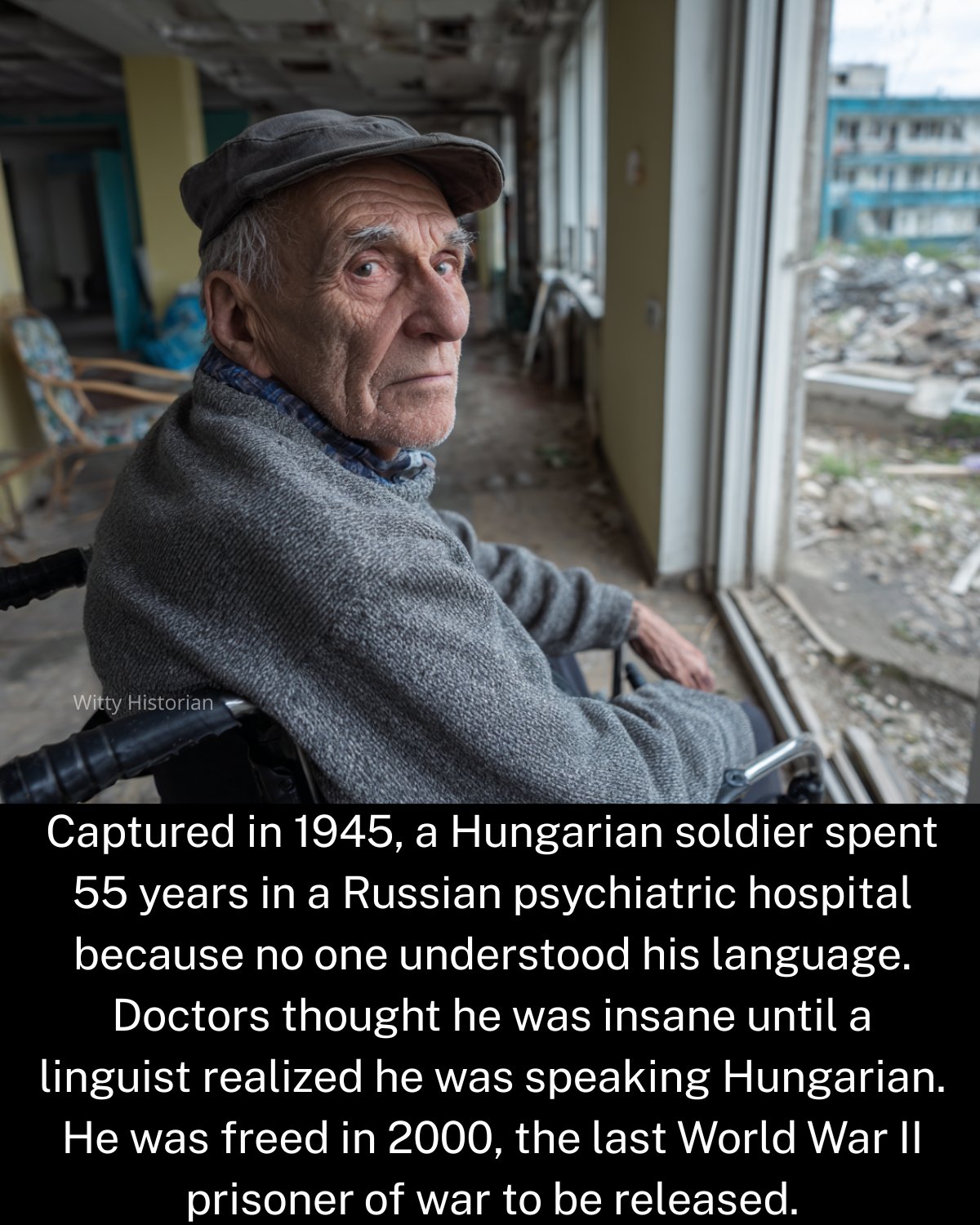 Witty - In 1945, at the end of World War II, a Hungarian soldier was ...