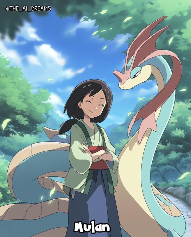 Disney Princesses In Pokémon Universe Best Of Disney Art 7602