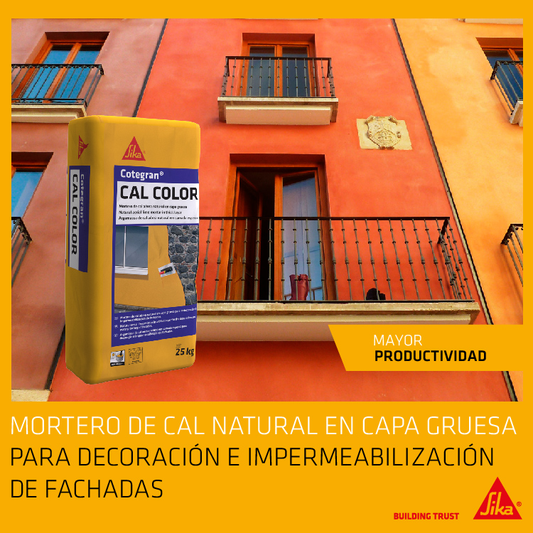 Sika España - ¿Conoces el Cotegran Cal Color? Es un...