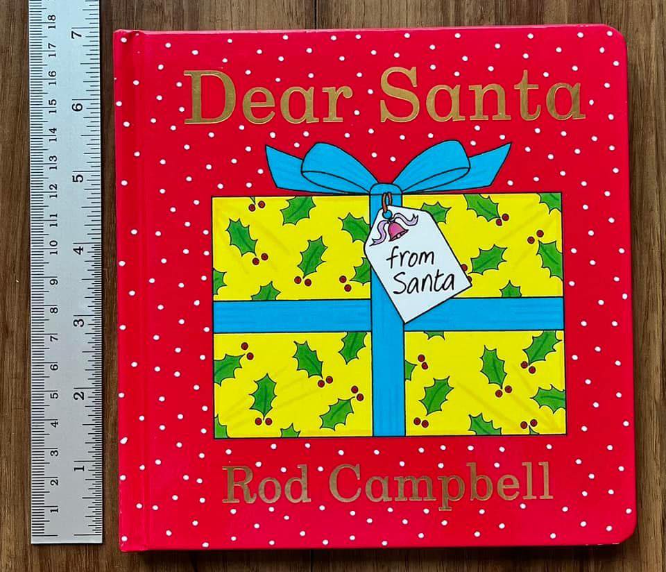 📚 Boardbook (กระดาษแข็งทุกหน้า) สภาพดีมาก Dear Santa 💌 เด็กน้อยเขียน ...