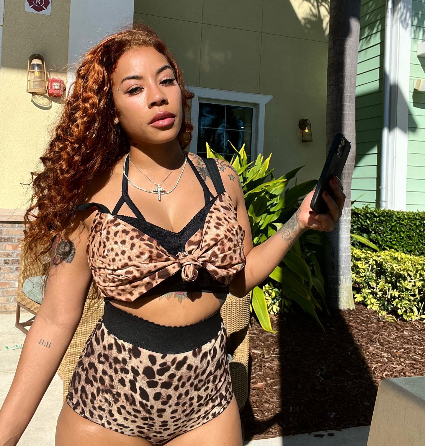 Keyshia Cole Bikini 6377