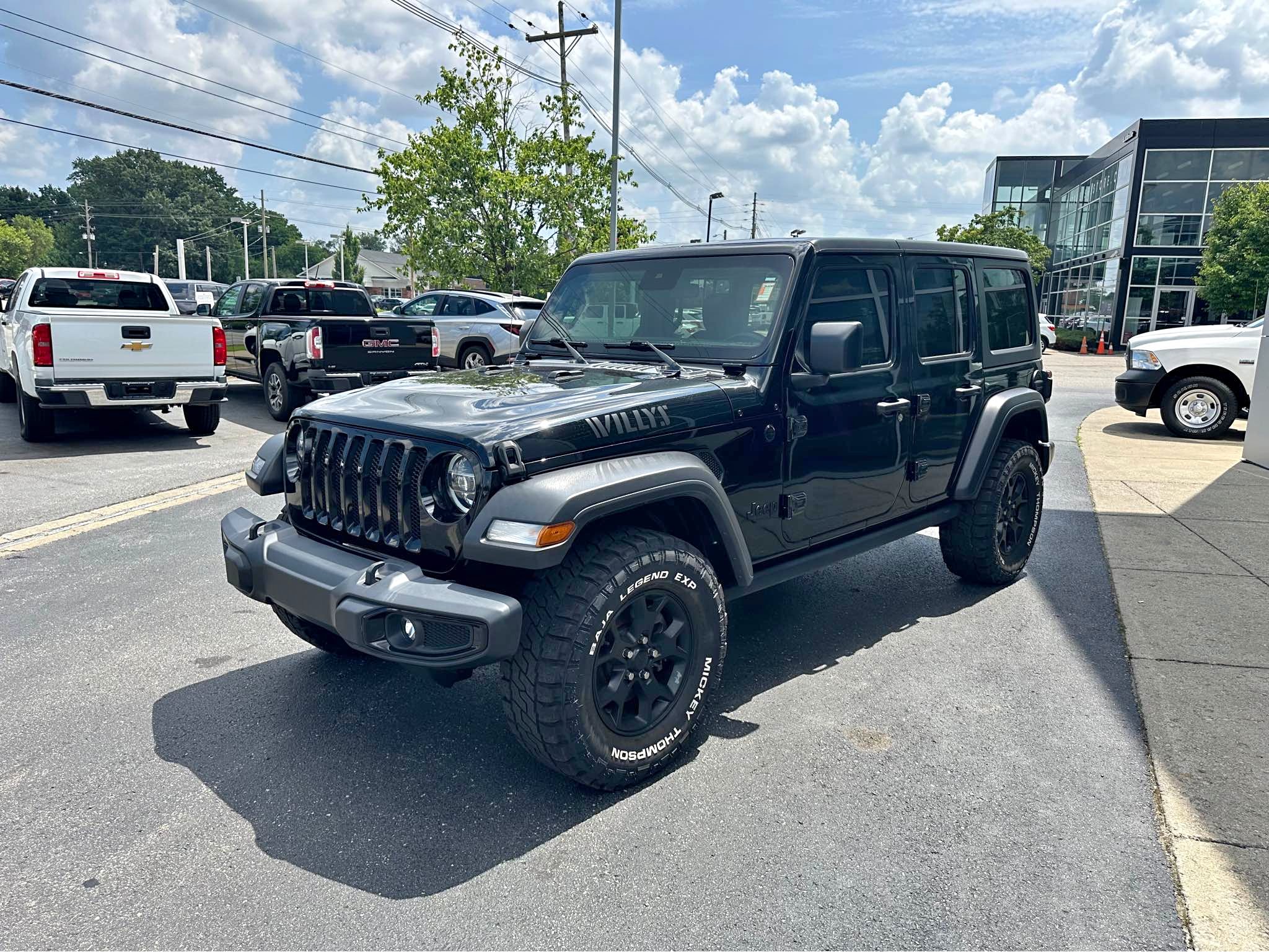 2021 Jeep Wrangler Willys Pgg Curb Weight
